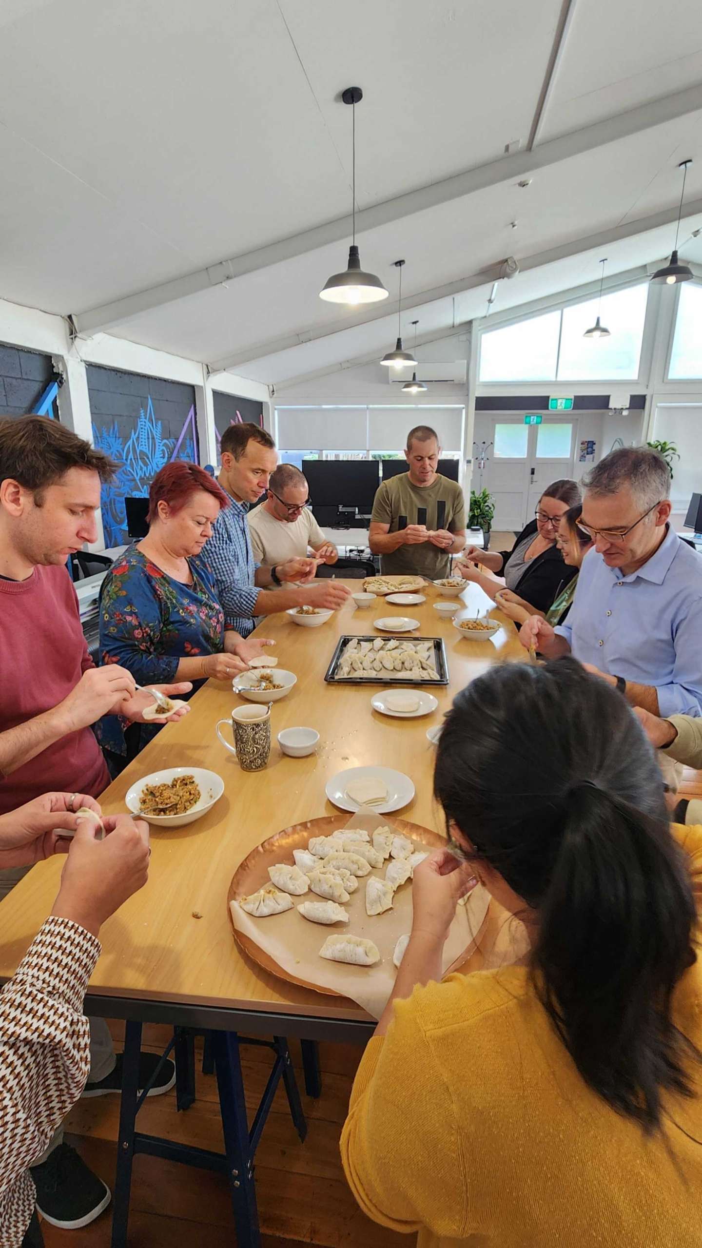 Folding Dumplings, Building Community - The Workshop - Coworking Spaces